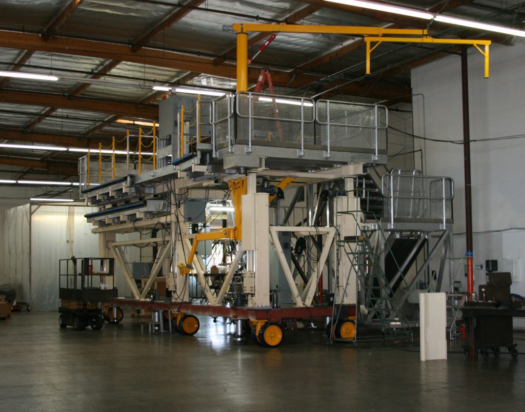 Variable Height Work Stand - Coast Aerospace Manufacturing