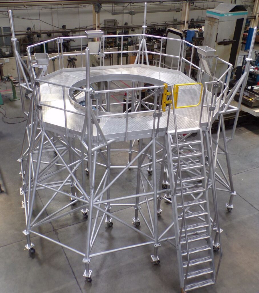 Rocket Work Stand - Coast Aerospace Manufacturing