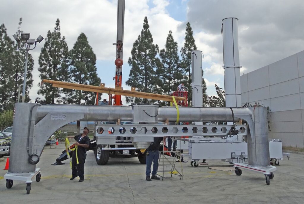 Satellite Holding Fixture - Coast Aerospace Manufacturing