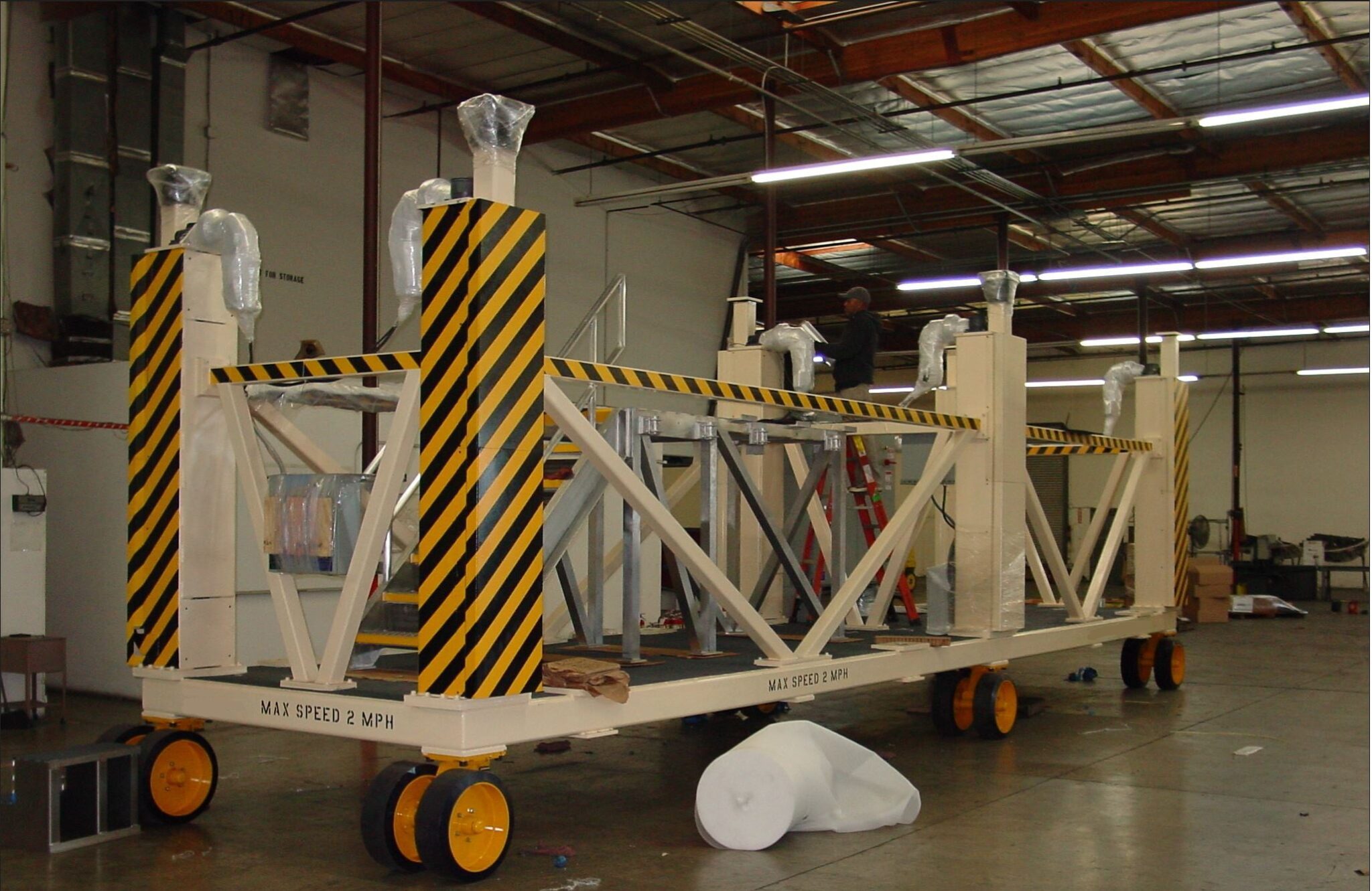 Variable Height Work Stand - Coast Aerospace Manufacturing